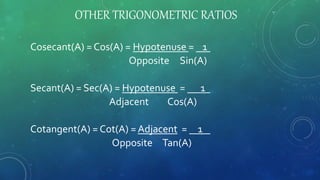 Trigonometry | PPTX