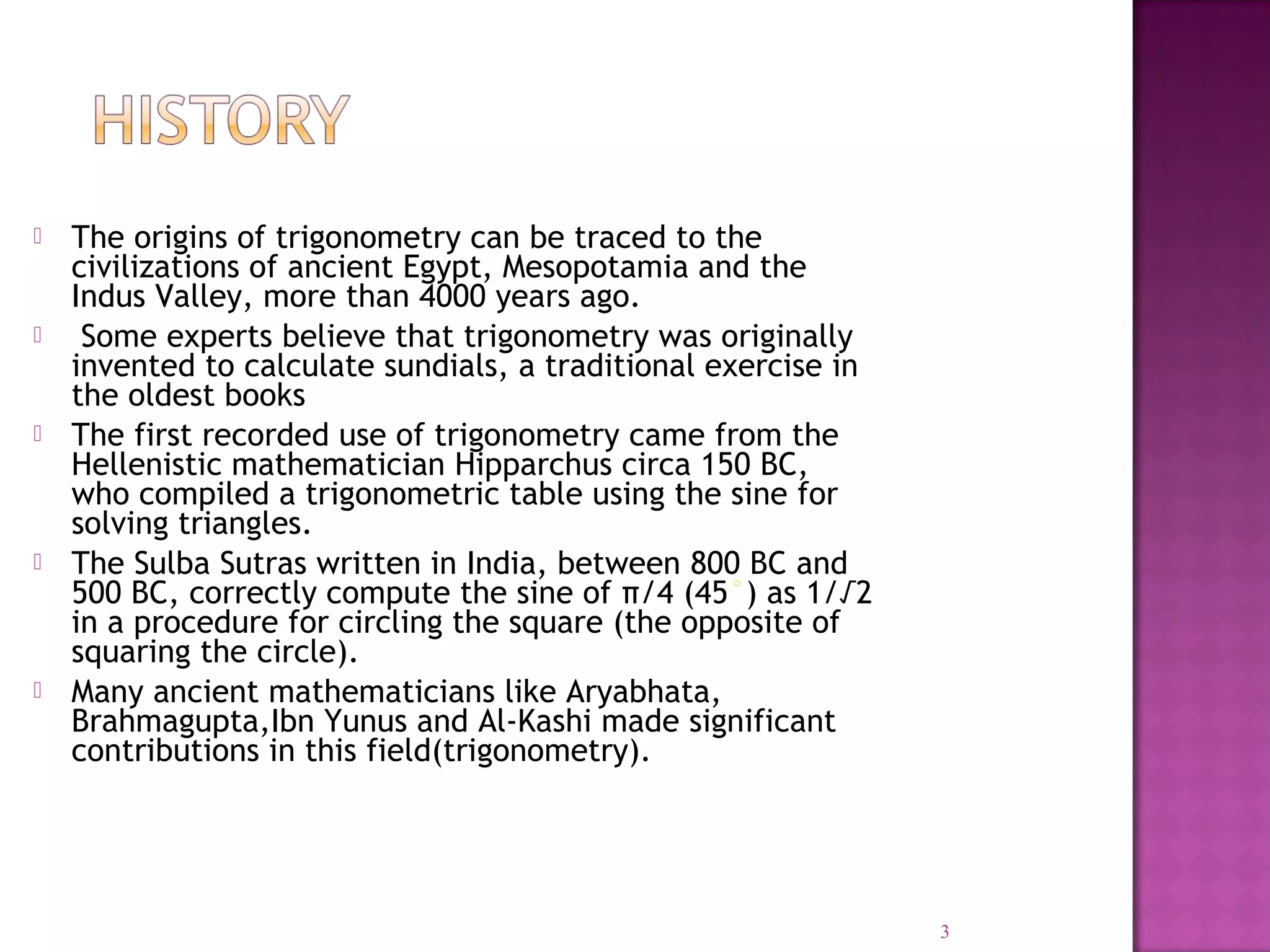 Trigonometry | PPT