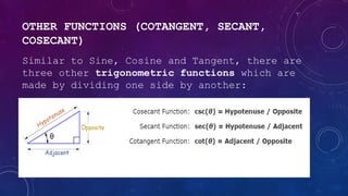 Trigonometry - The Six Trigonometric Ratios | PDF