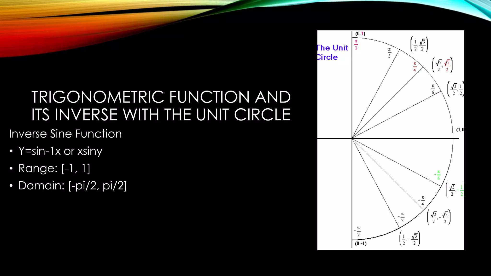 Trigonometry unit 2 | PPTX