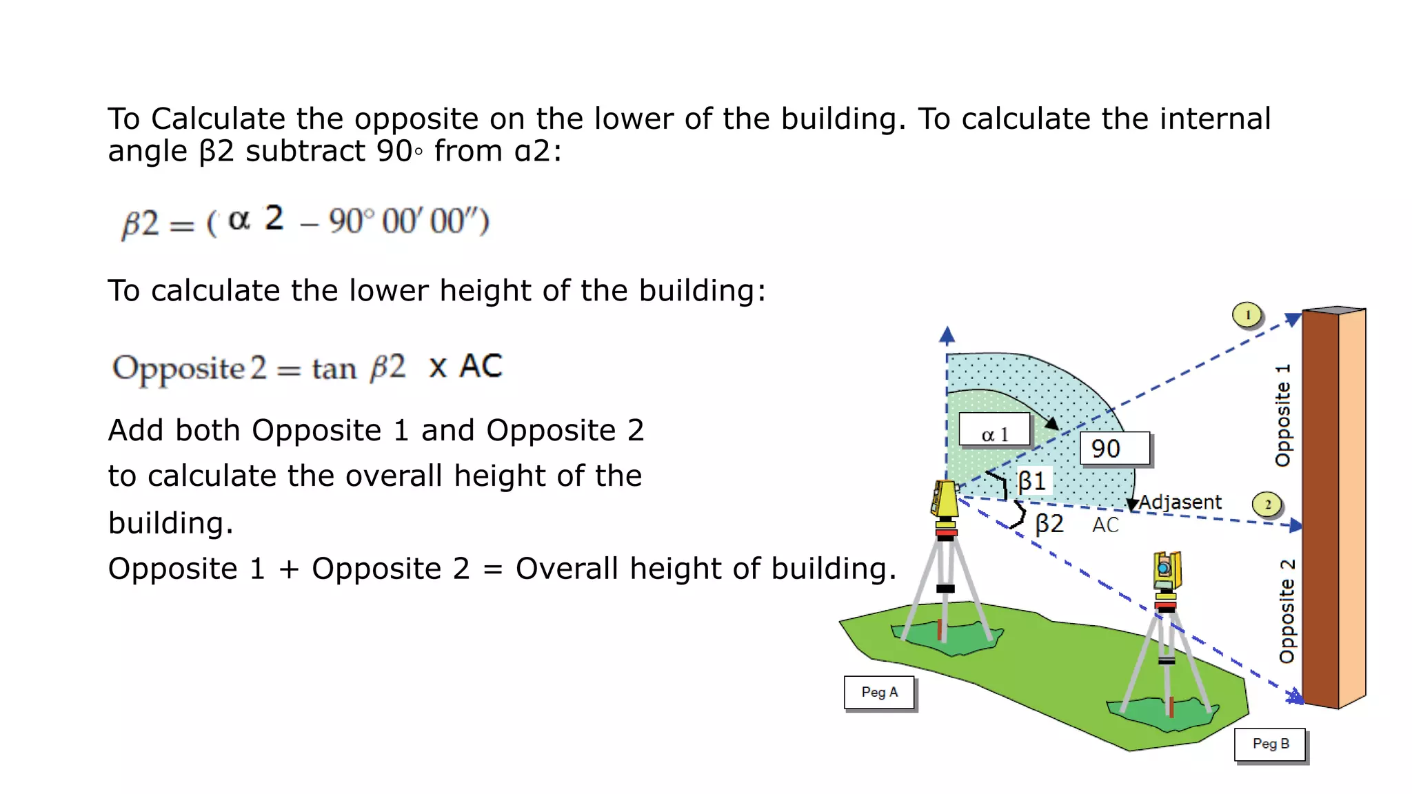 Trigonometric Levelling Practical Part | PDF
