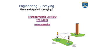 Trigonometric Levelling Practical Part | PDF