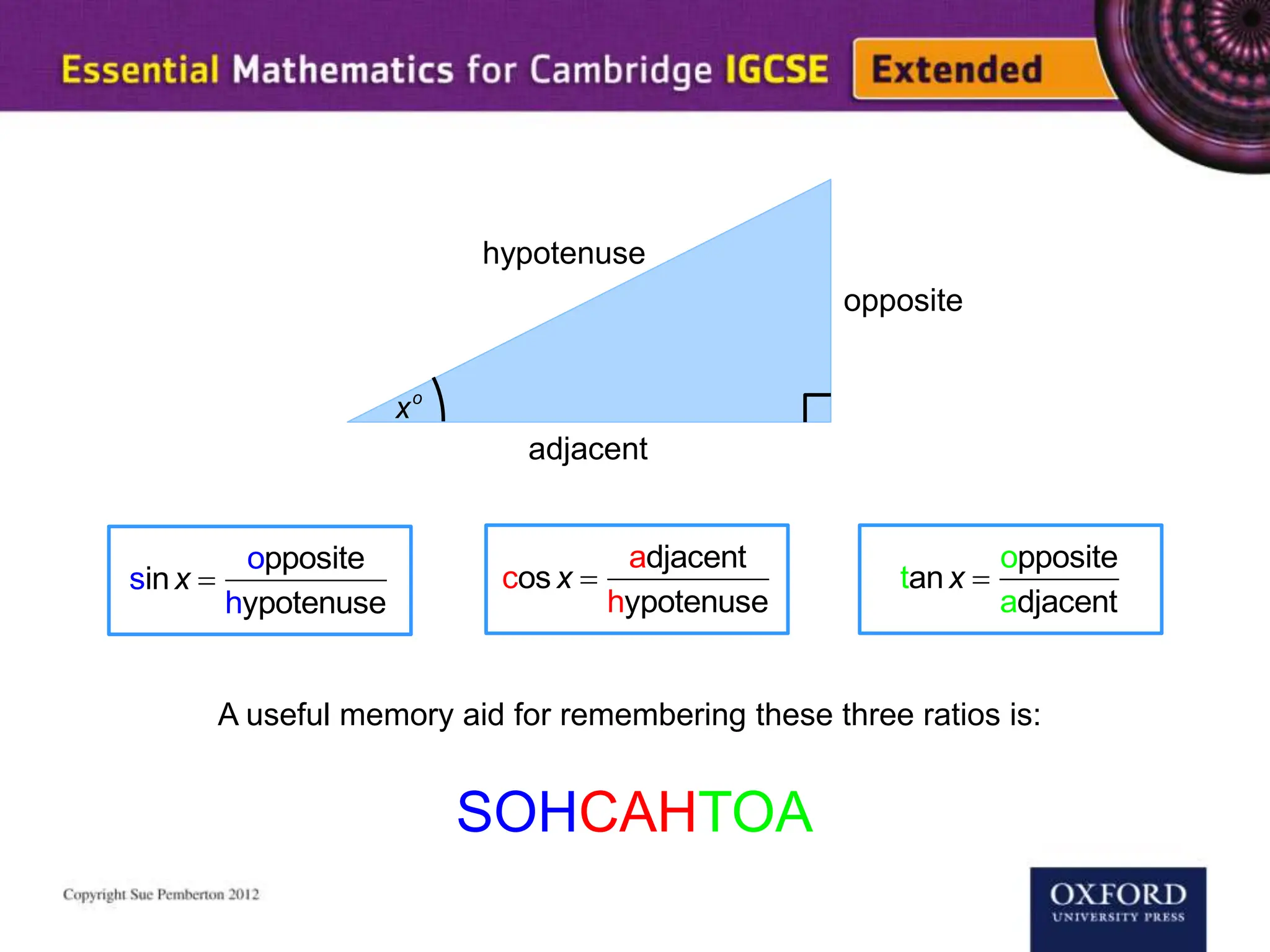 Trigonometry For Igcse Math Extended Book Pptx