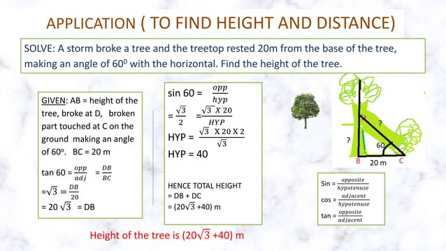 Trigonometry application | PPTX | Climbing | Extreme Sports