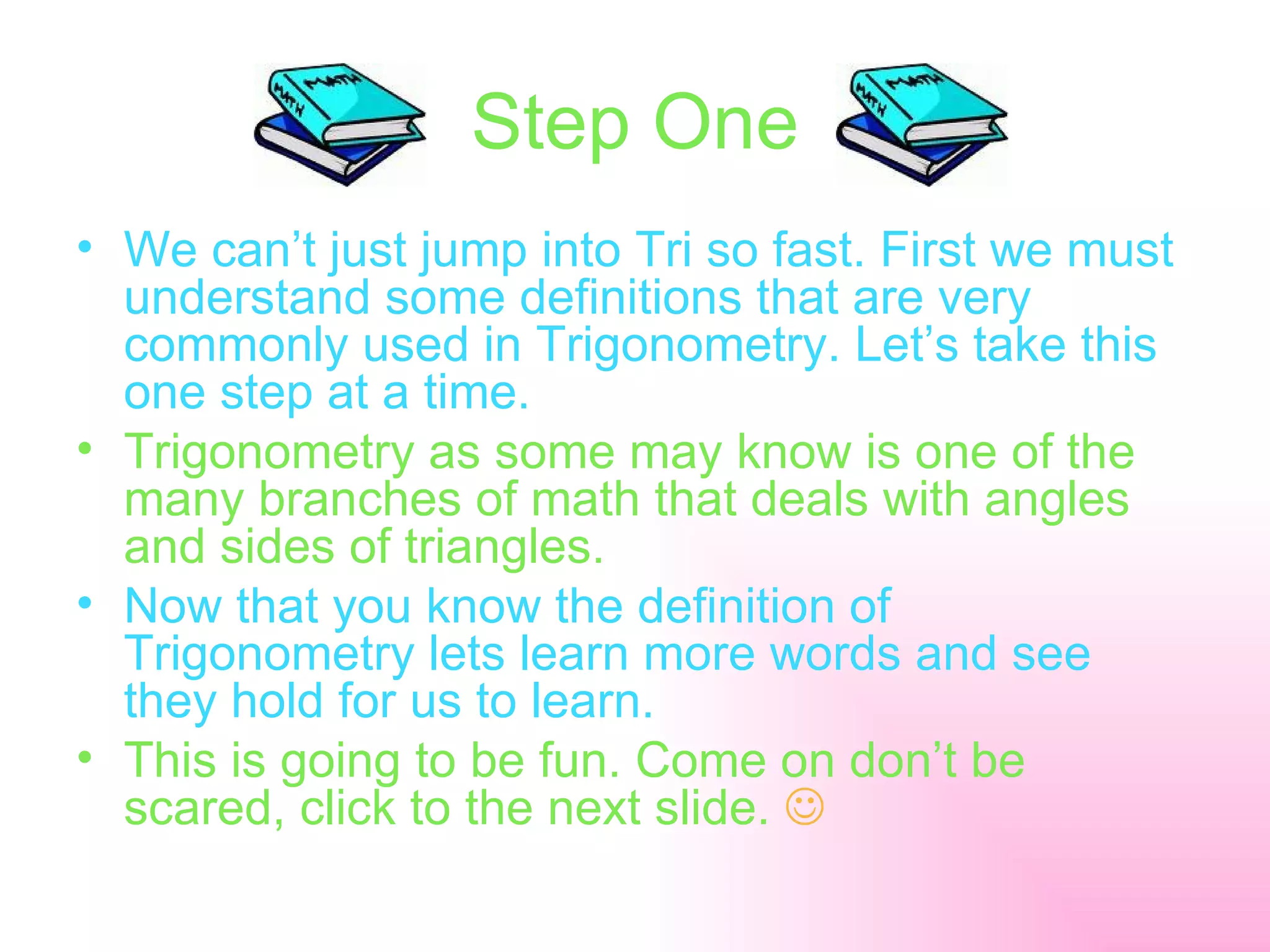 Trigonometry For Dummies by ItzelS | PPT