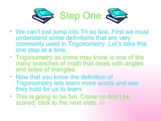 Trigonometry For Dummies by ItzelS | PPT