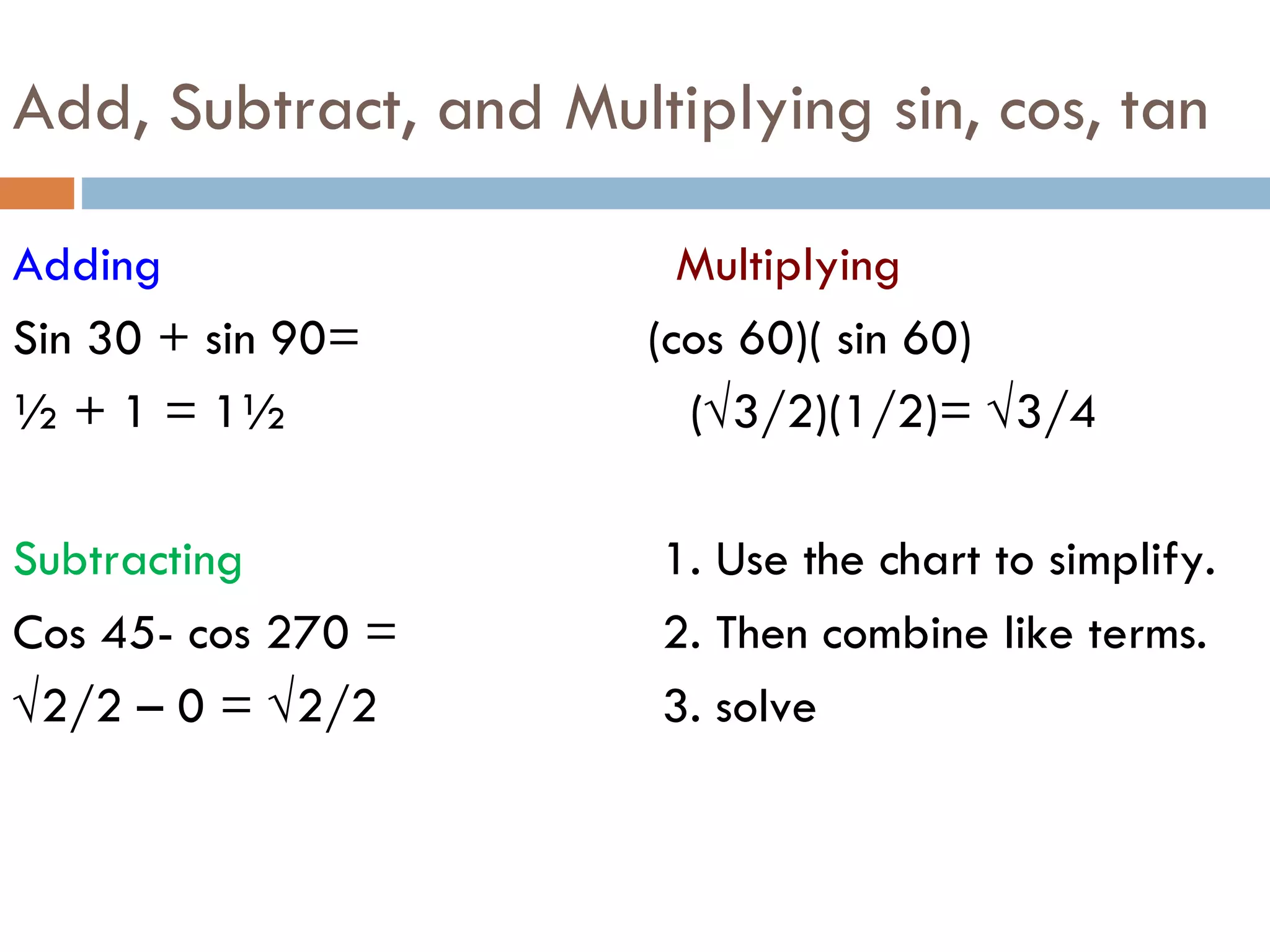 Trigonometry[1] | PPT