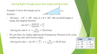 TRIGONOMETRY 1: fundamentals of mathematics for engineers | PDF
