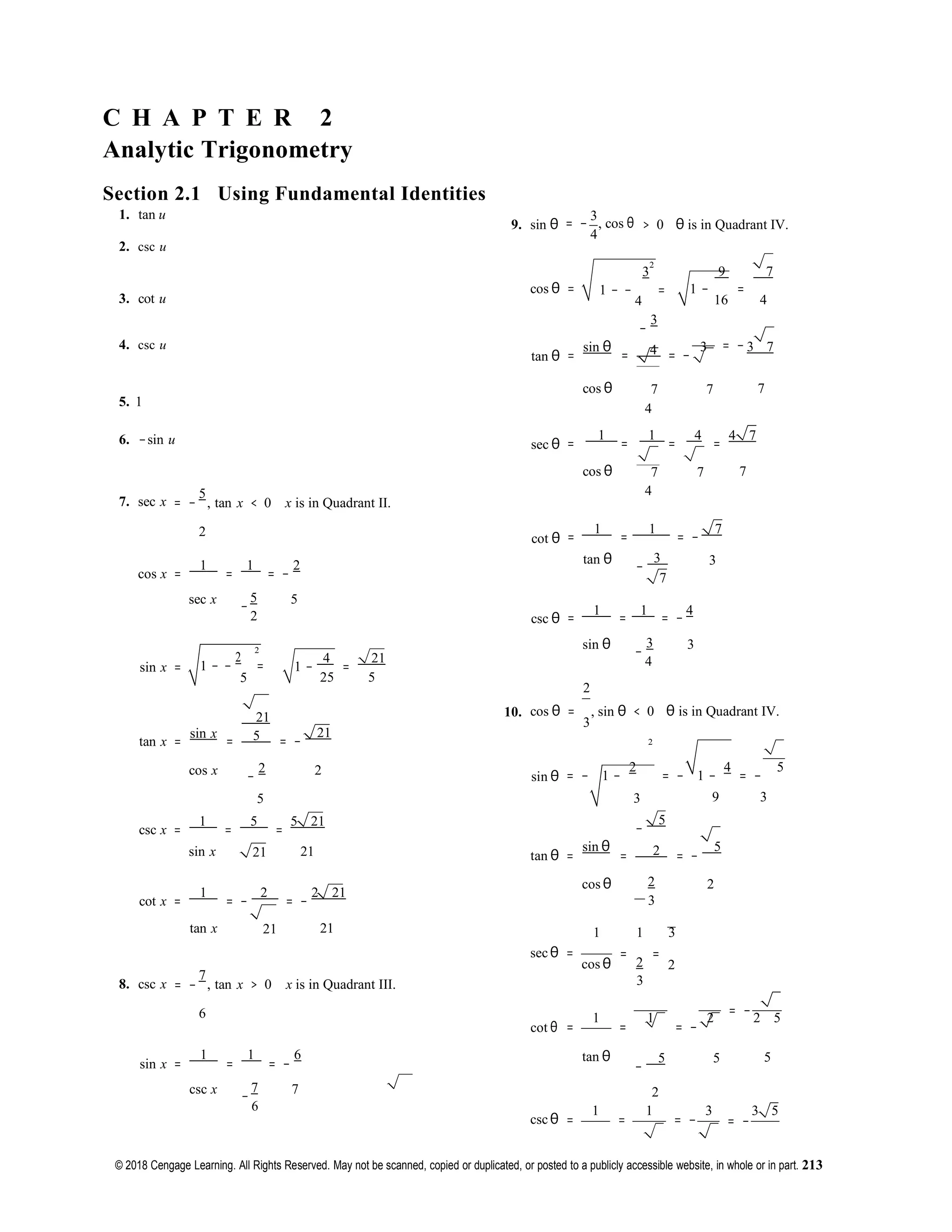 Trigonometry 10th edition larson solutions manual | PDF