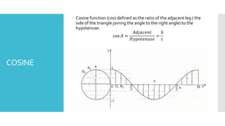 Trigonometry 2 -ISTITUTO DI ISTRUZIONE SUPERIORE "G.LAPIRA"- | PPTX