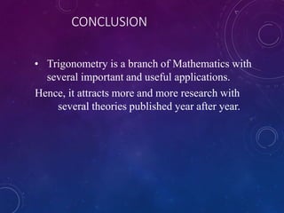 trigonometry.pptx | Physics | Science