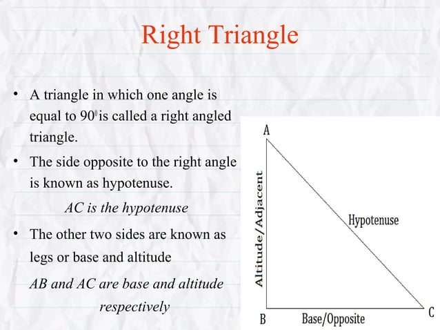 Trigonometry Presentation For Class 10 Students | PPT