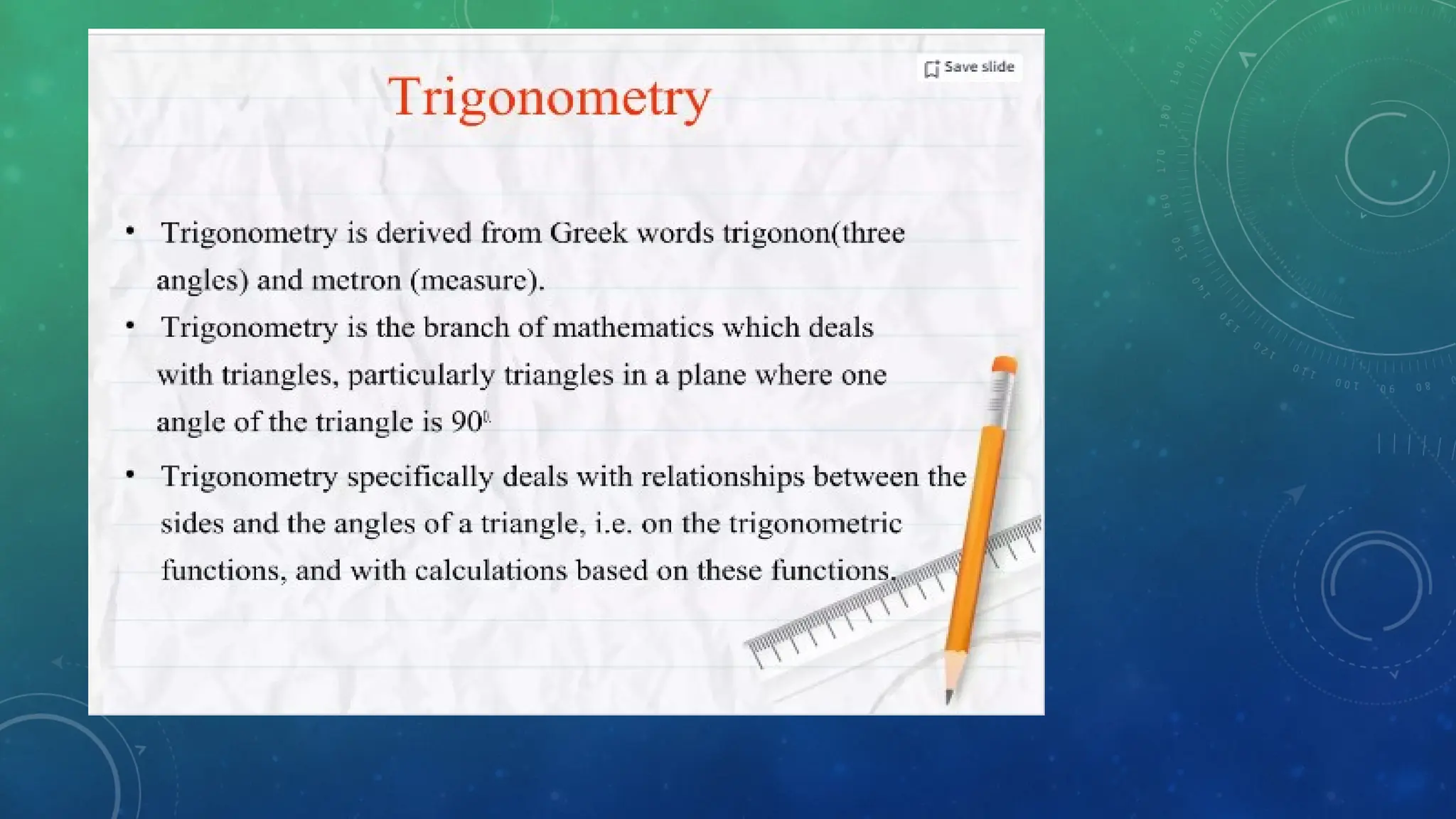 Trigonometry and Its Applications .pptx