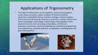 Trigonometry and Its Applications .pptx