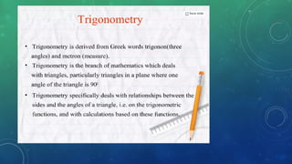 Trigonometry and Its Applications .pptx