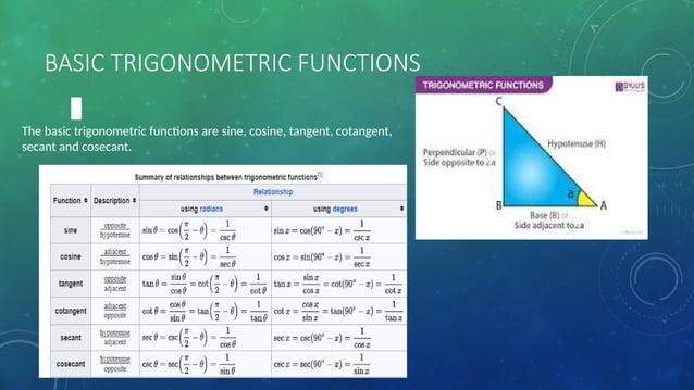 Trigonometry and Its Applications .pptx