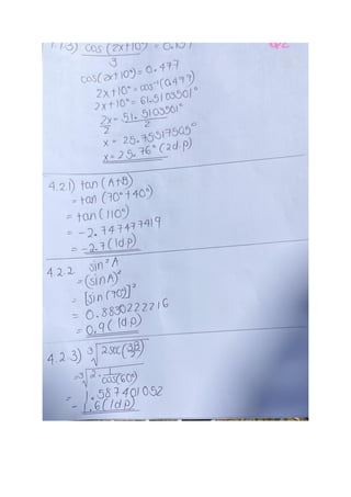 TRIGONOMETRY ANSWER BANK GRADE 10 MATHS .pdf