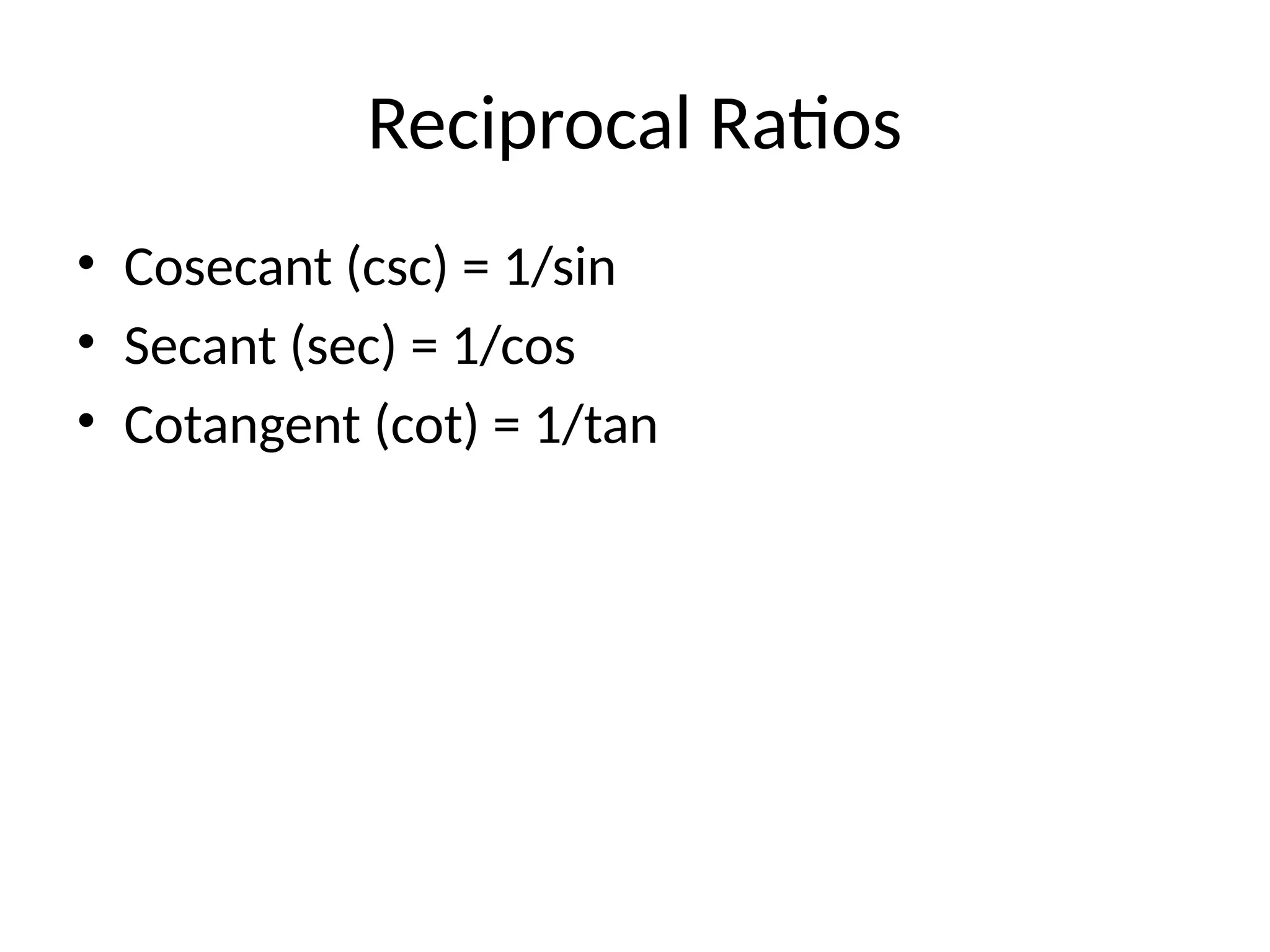 Trigonometry PPT for Students School Project | PPT