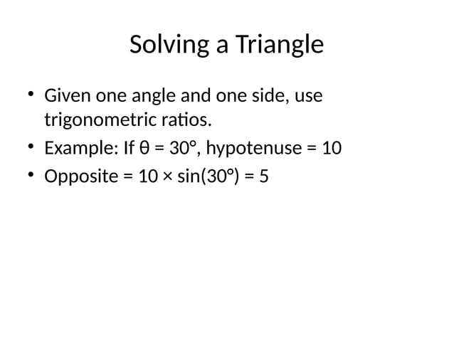Trigonometry PPT for Students School Project | PPT