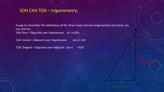 Trigonometry part 1 | PPTX