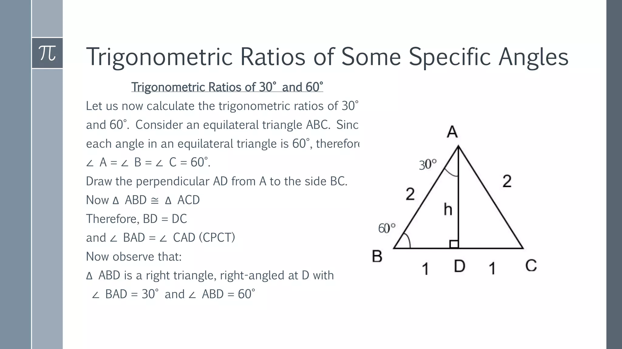 Trigonometry part 1 | PPTX | Physics | Science