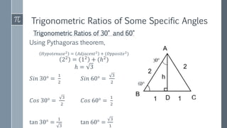 Trigonometry part 1 | PPTX | Physics | Science