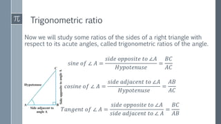 Trigonometry part 1 | PPTX