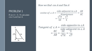 Trigonometry part 1 | PPTX | Physics | Science