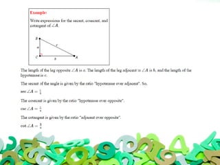 Trigonometry ppt.pptx | Geology | Science
