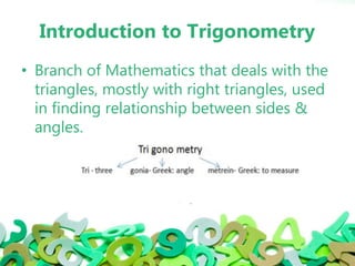 Trigonometry ppt.pptx | Geology | Science