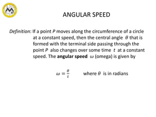 Angles, Triangles of Trigonometry. Pre - Calculus | PDF