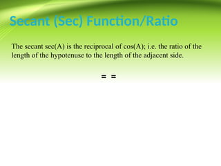 TRIGONOMETRY basics for ppggt for class 10.pptx