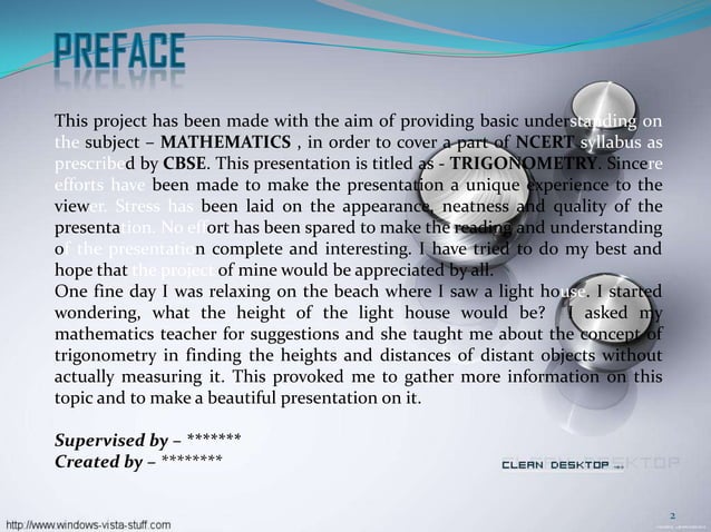 Trigonometry presentation | PPTX | Physics | Science