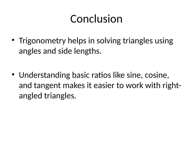 Trigonometry_Presentation.pptx. Himanshu by Kumar | PPTX