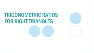 Trigonometry Presentation and Real Life Problem | PPTX