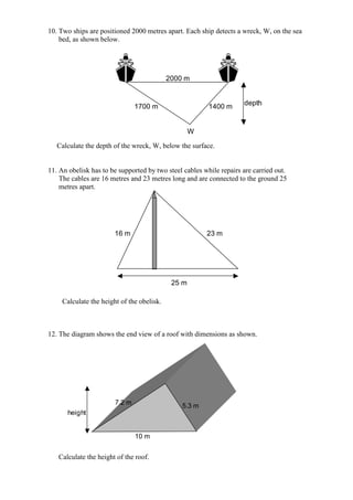 Trigonometry problems | PDF