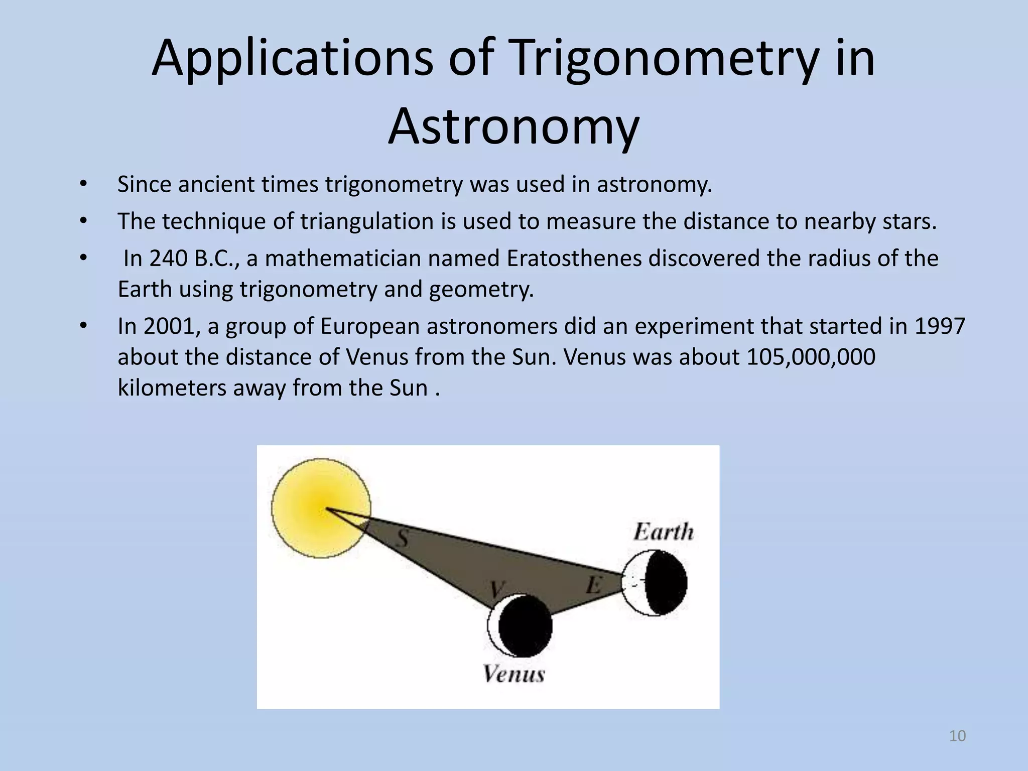 Trigonometry project | PPTX