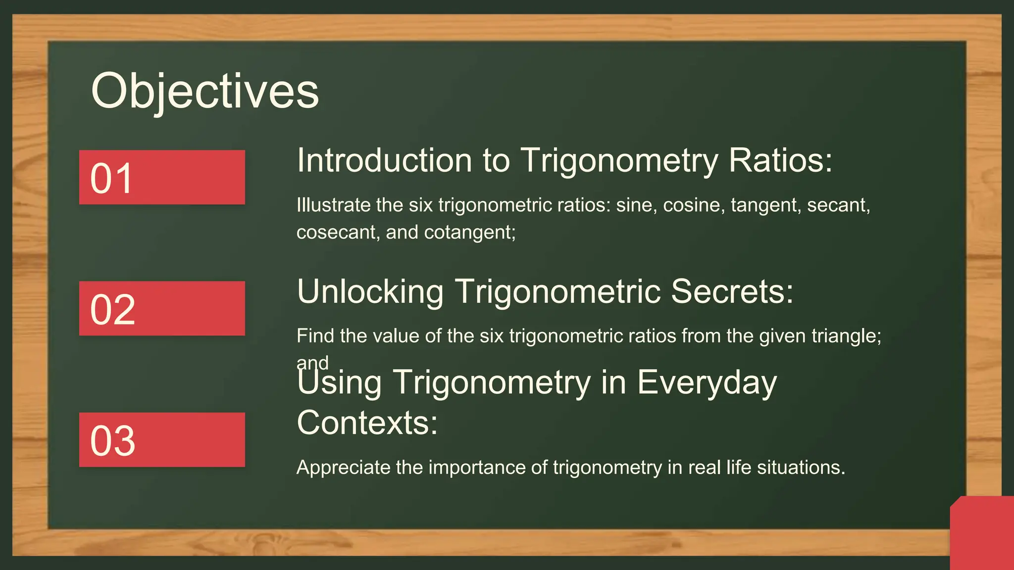 Trigonometry Ratios Grade 9 Mathematics.pptx