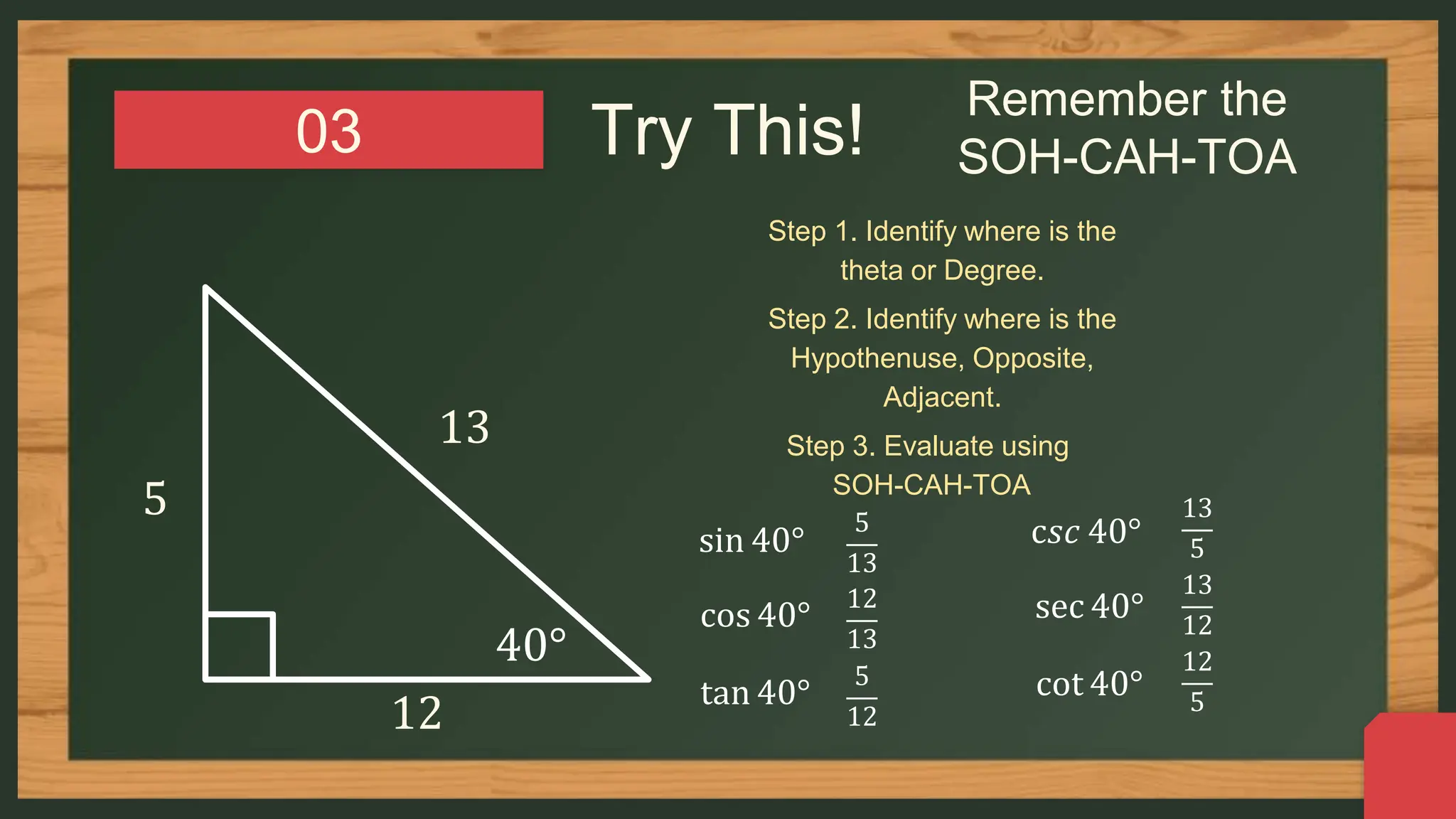 Trigonometry Ratios Grade 9 Mathematics.pptx