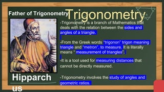 Trigonometry Ratios Grade 9 Mathematics.pptx