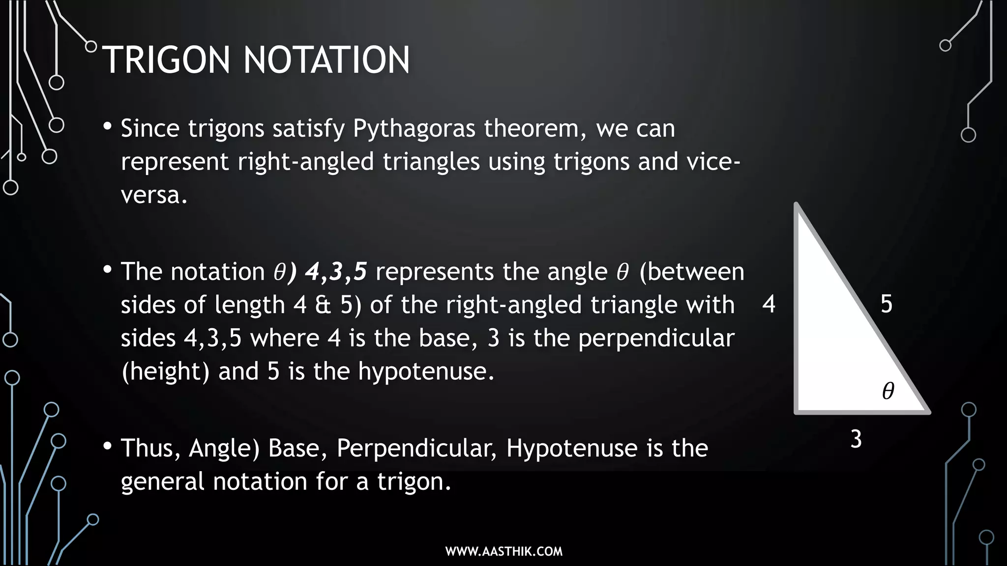 Trigonometry using Vedic Mathematics Volume One | PPTX