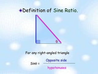 Trigo Ratios | PPT | Free Download
