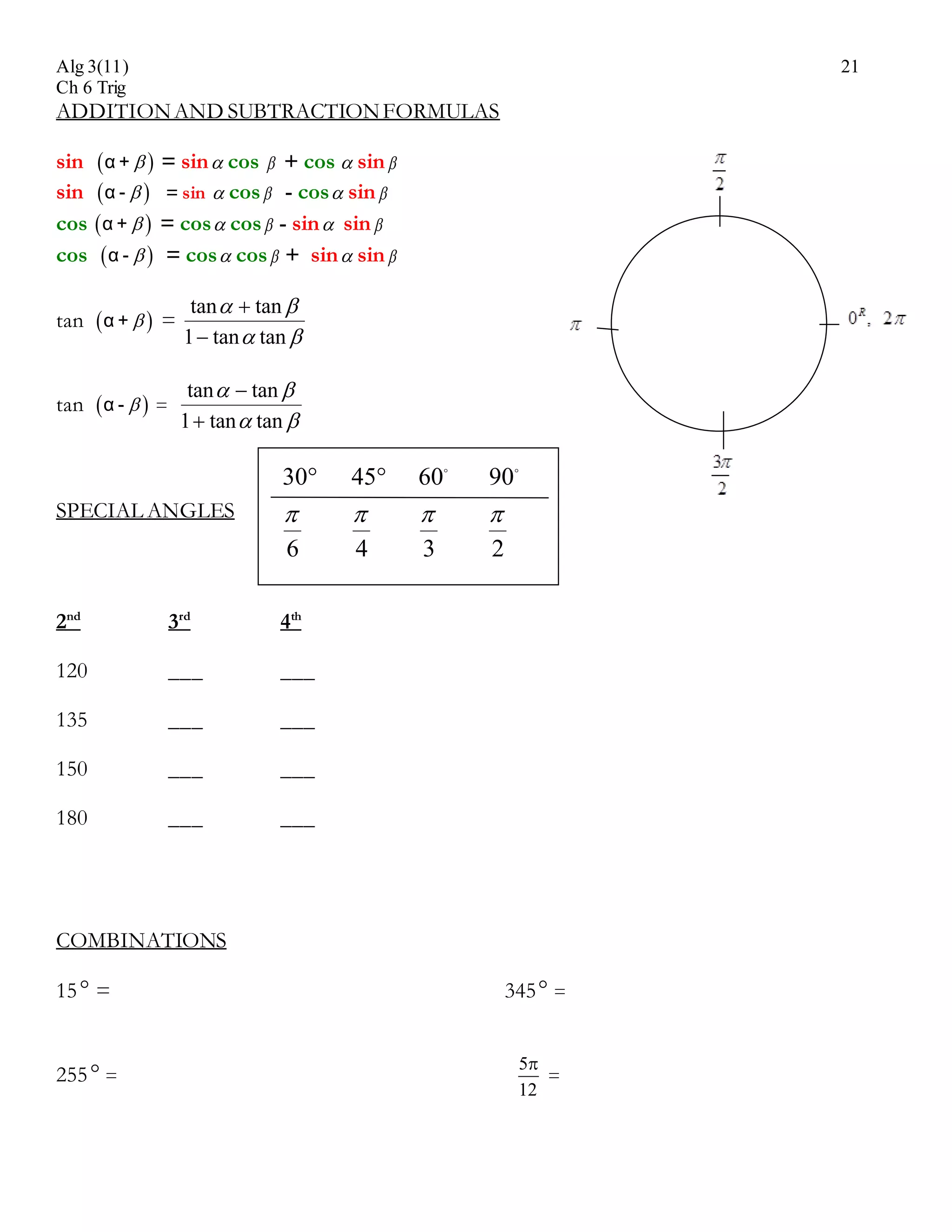 Trig packet1 000 | DOCX