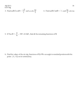 Trig packet1 000 | DOCX