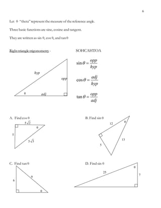 Trig packet1 000 | PDF