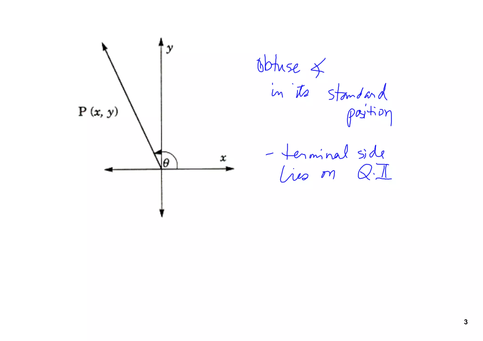 Trig Ratios Of Obtuse Angles | PDF
