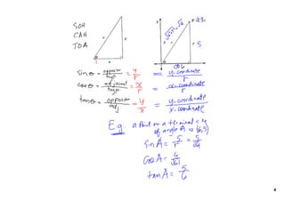 Trig Ratios Of Obtuse Angles | PDF