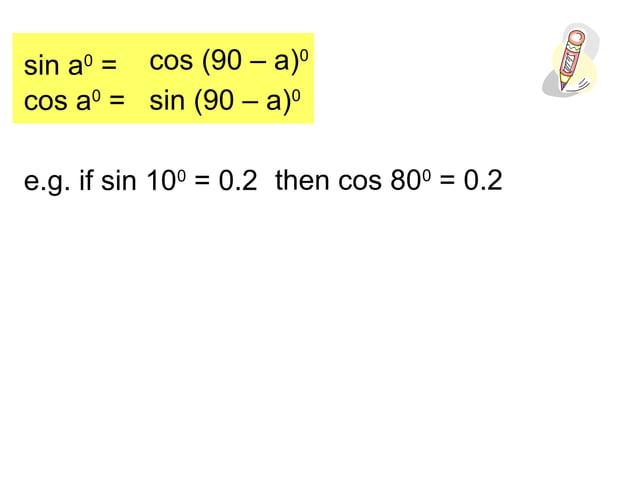 Trig relationships | PPT