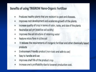 Trigrow nano fertilizer | PPT