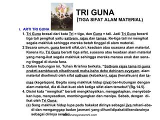 Tri guna | PPT